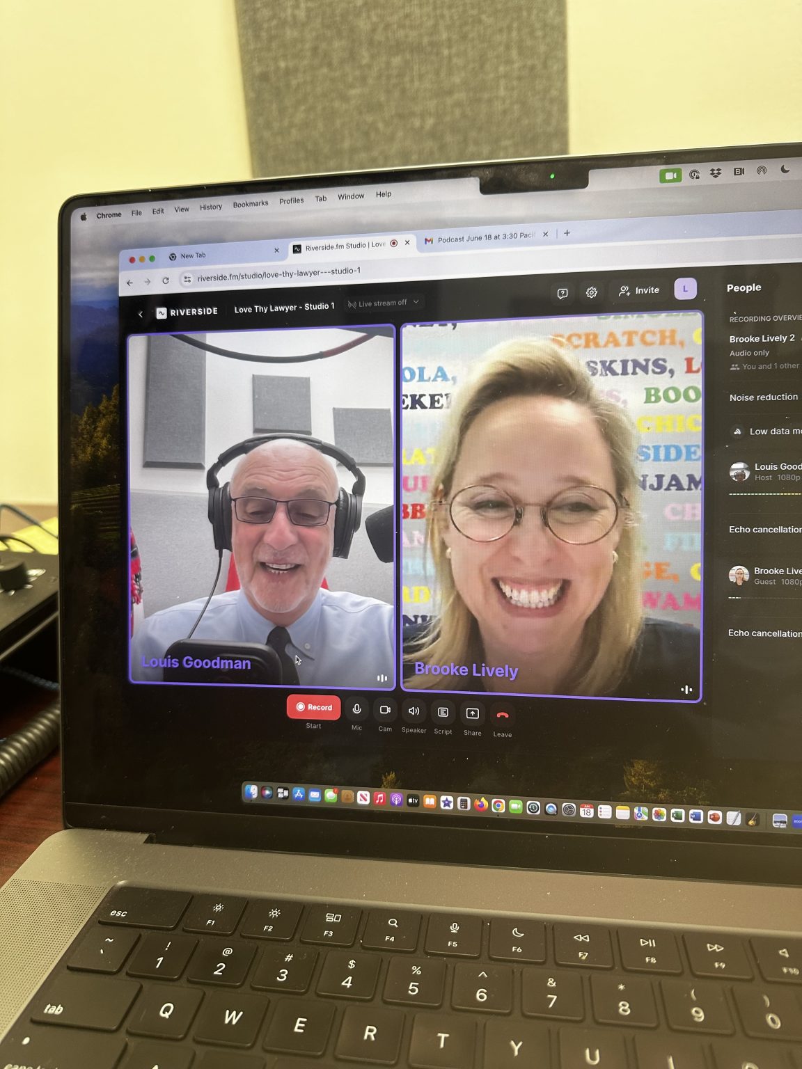 Brooke Lively / Louis Goodman - Transcript - Law Office Of Louis J. Goodman