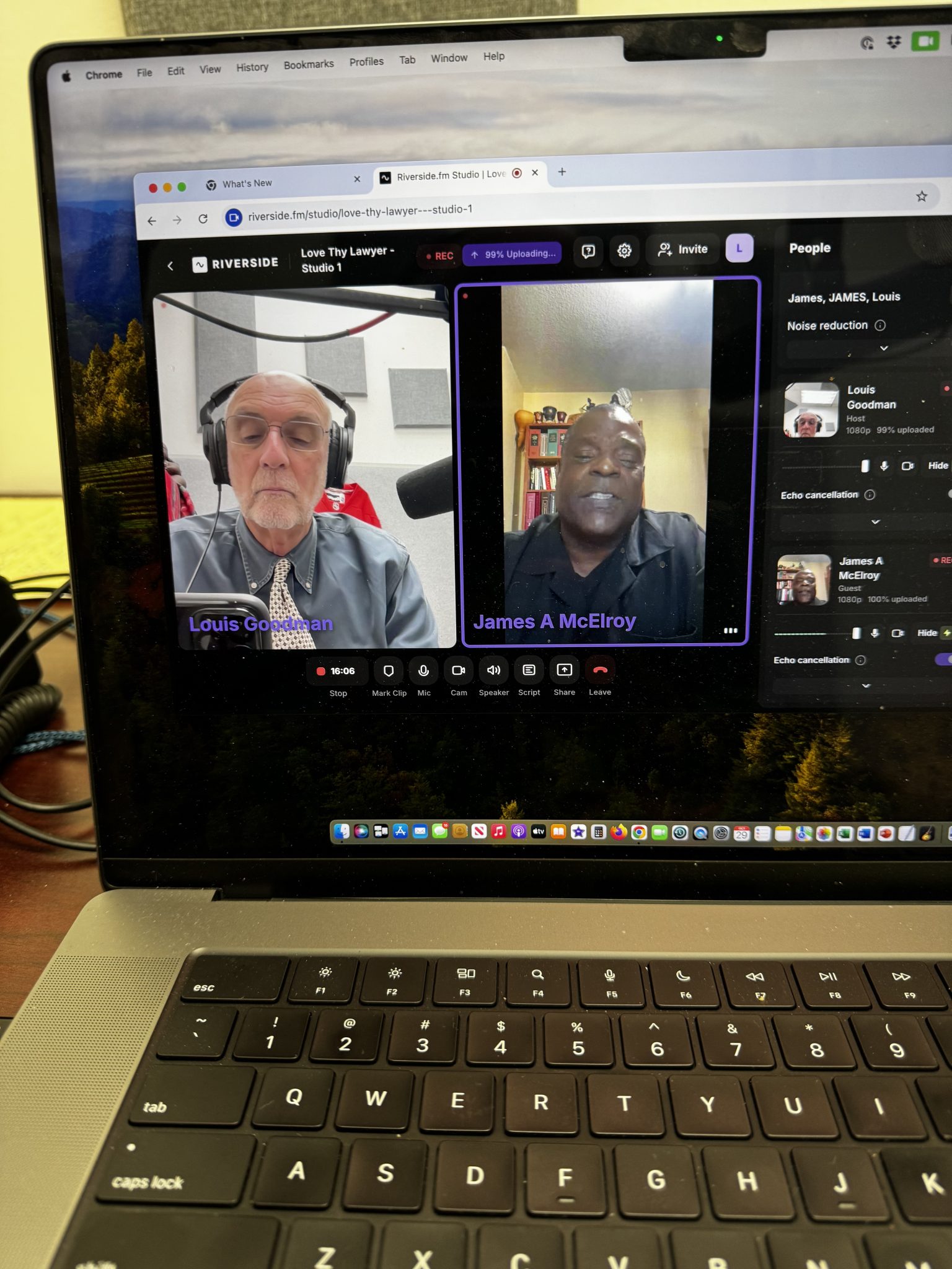 James McElroy/Louis Goodman - Transcript - Law Office Of Louis J. Goodman