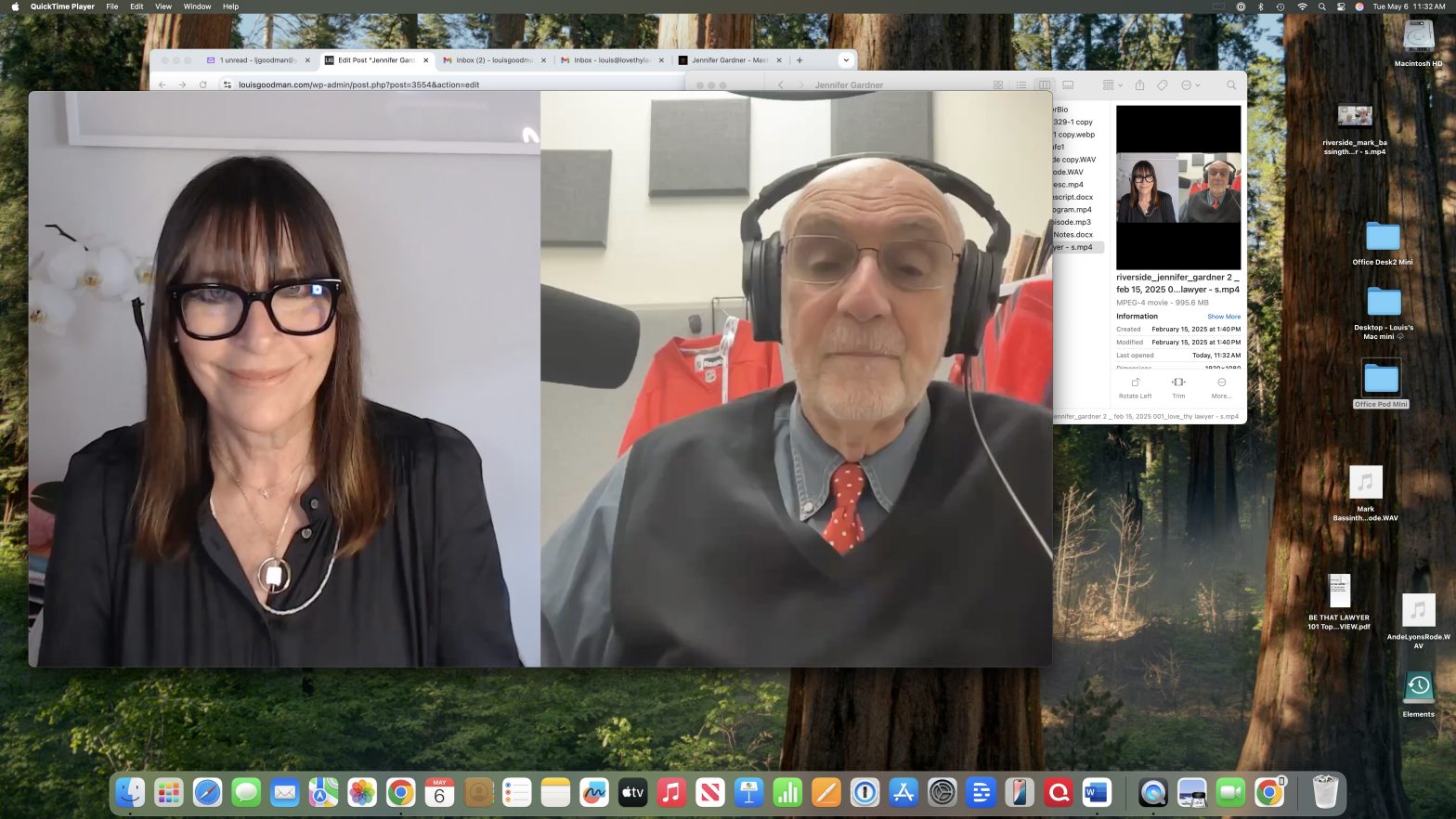 Jennifer Gardner / Louis Goodman - Transcript - Law Office Of Louis J ...